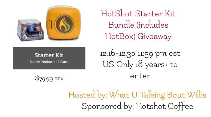 HotShot Starter Kit Bundle (includes HotBox) Giveaway $79.99 arv
